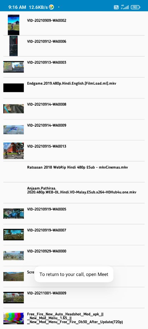 Sketchub • Get All Videos In A ListView And Play In PIP Mode