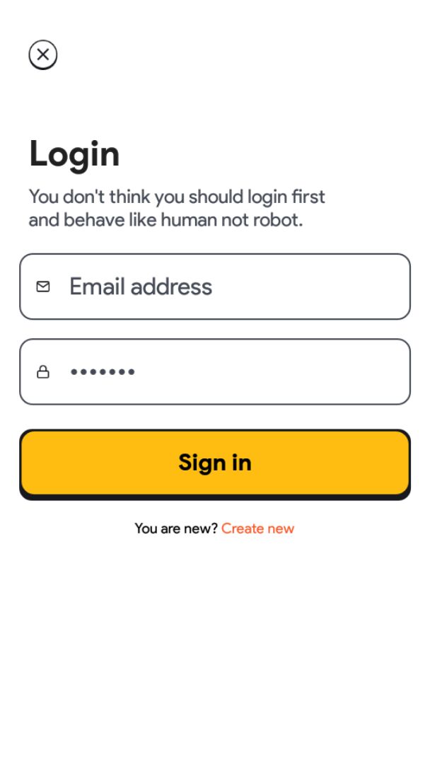 Sketchub • Login UI #1