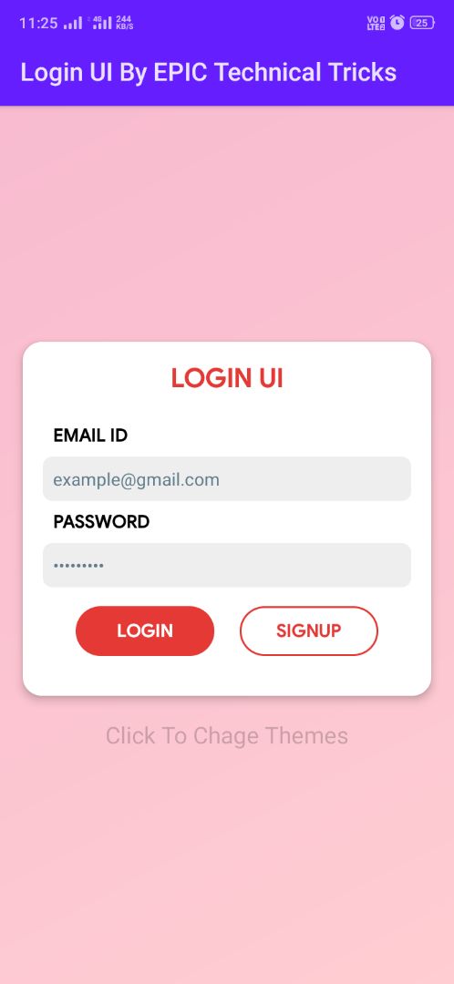 Sketchub • Login UI By EPIC Technical Tricks