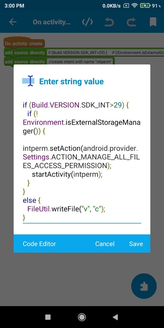 Sketchub • Android 11 Access all file