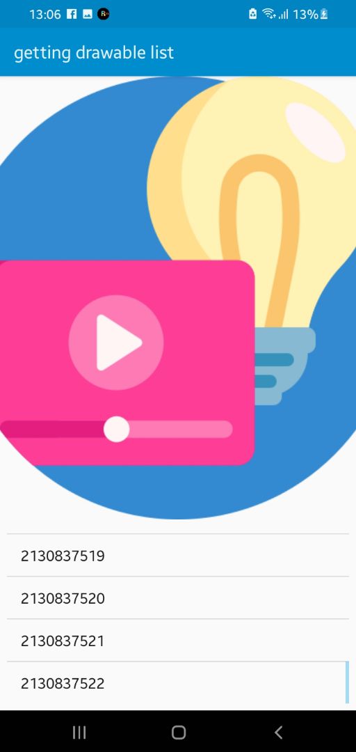 Sketchub • Images List - list drawable into liststring