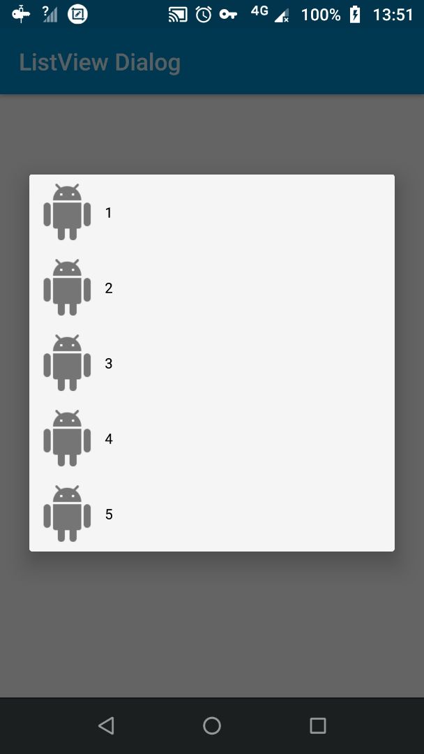 Sketchub • Custom ListView in Dialog