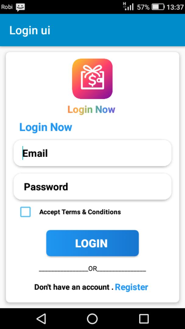 Sketchub • Login SingUp UI/UX