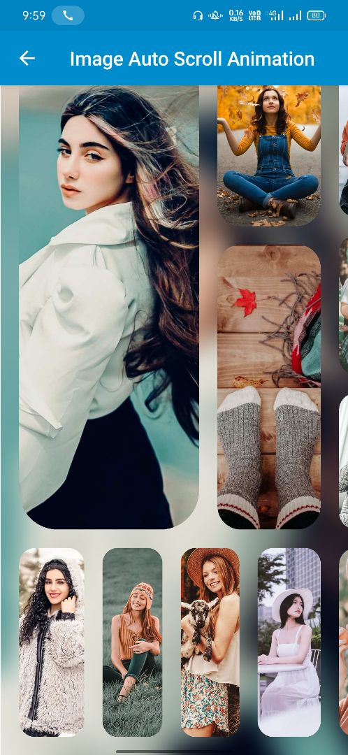 Sketchub • Image Animation Auto Scrolling