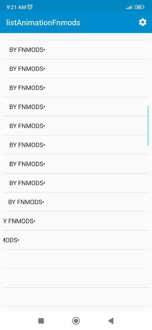 Sketchub • ListView Animation