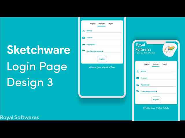 Sketchub • Design 3 : Login Page