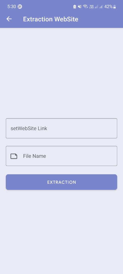 Sketchub • Extraction WebSite