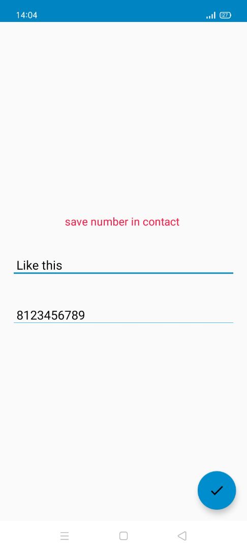 Sketchub • contact save {save number in contact}