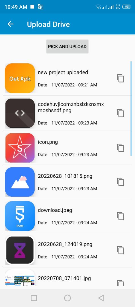 Sketchub • Upload Files google Drive and store Data sheet