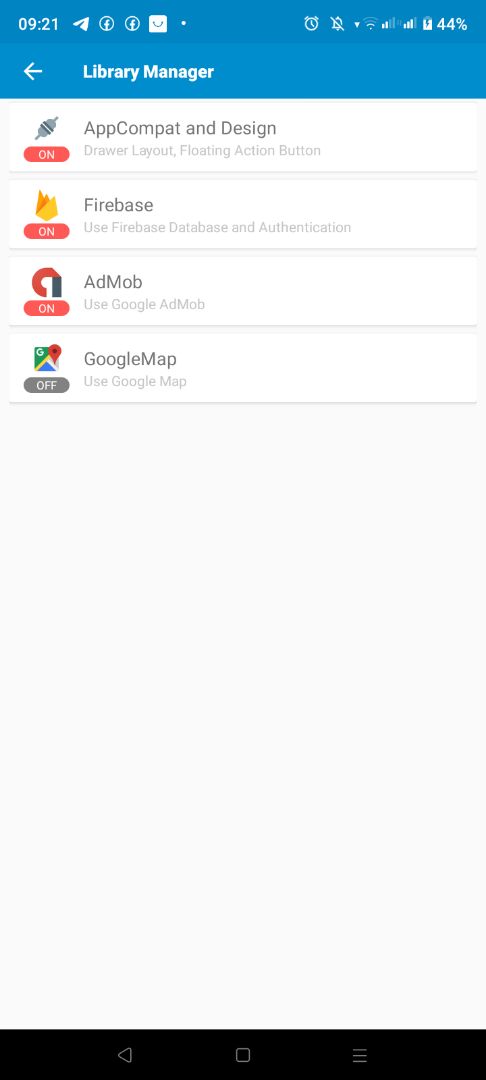 Sketchub • open app admob with firebase