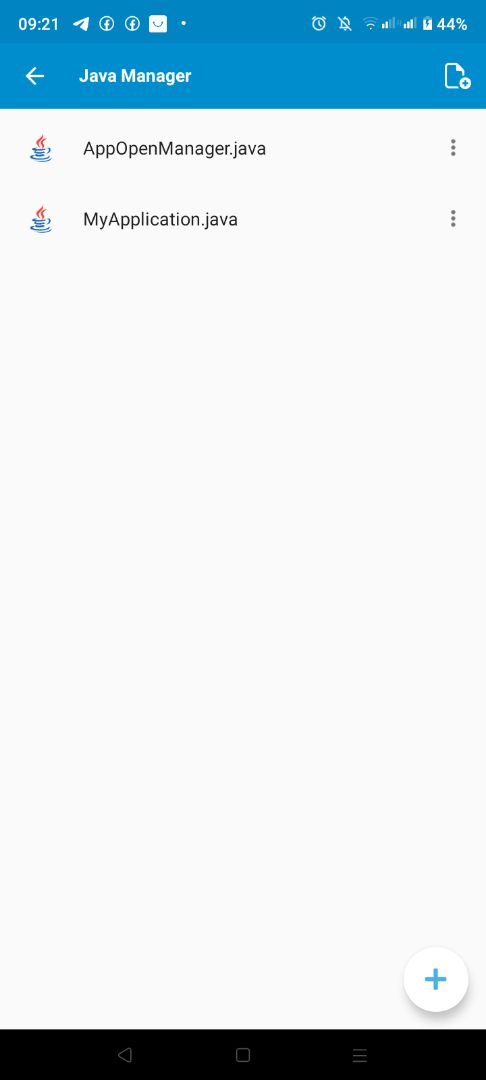 Sketchub • open app admob with firebase