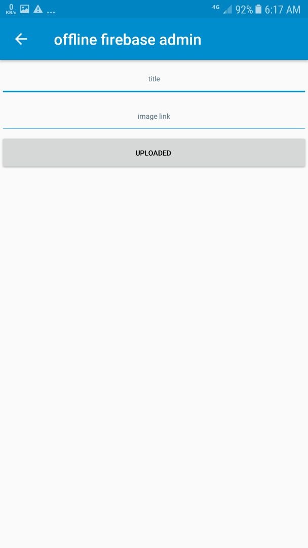 Sketchub • offline firebase data admin