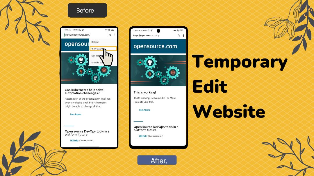 Sketchub • Temporary Edit Website & View Source Of A Website