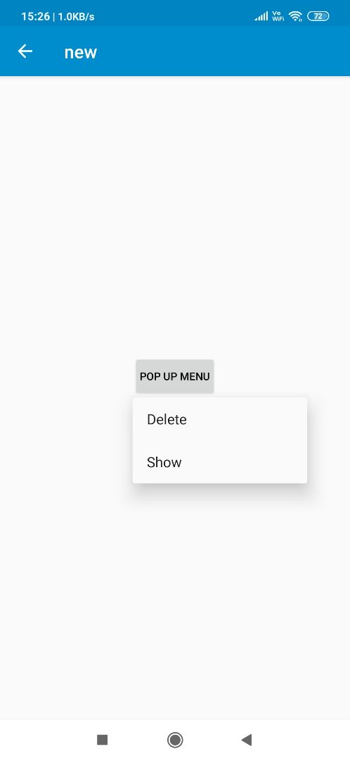 Sketchub • Pop-Up Menu