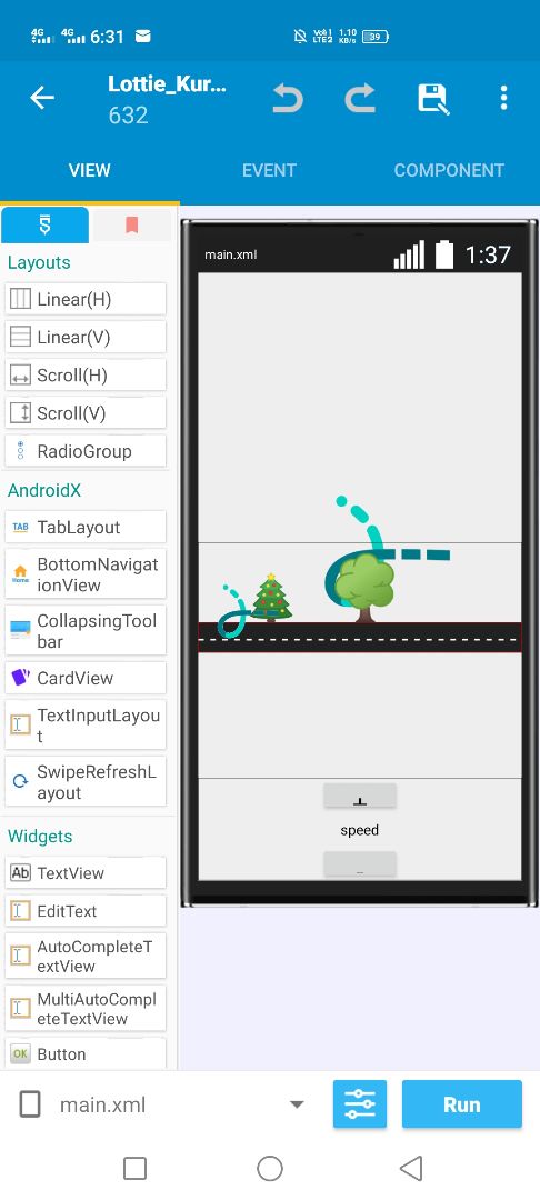 Sketchub • Lottie Animation controllable