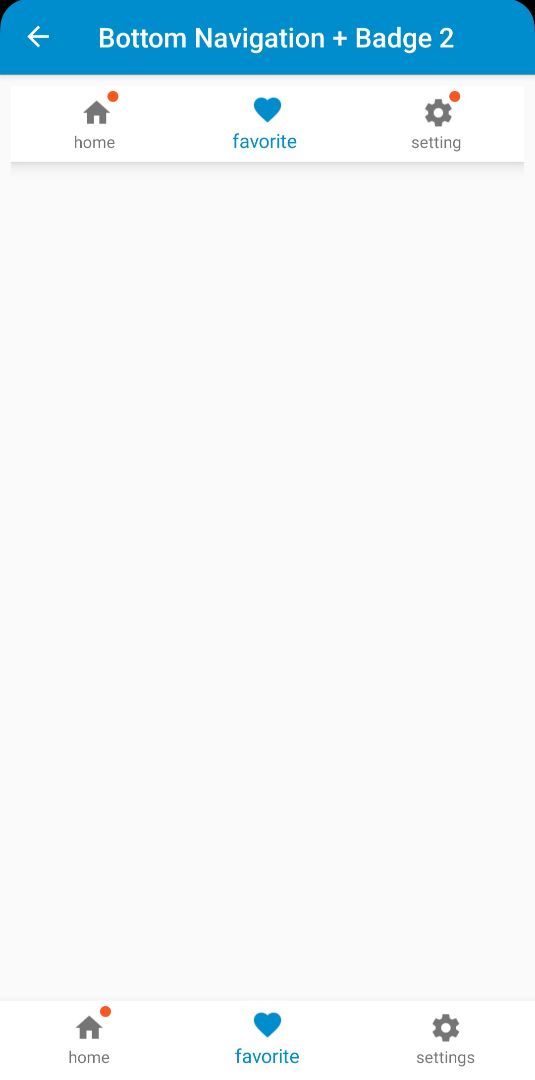 Sketchub • Bottom Navigation + Badge 2