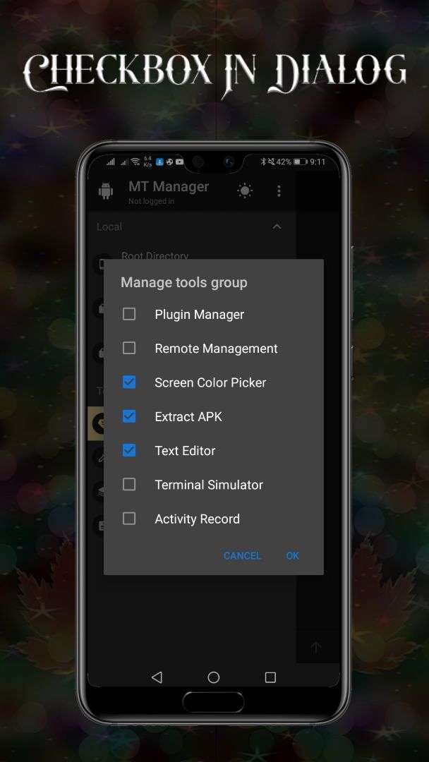 Sketchub • Multi Checkbox in Dialog
