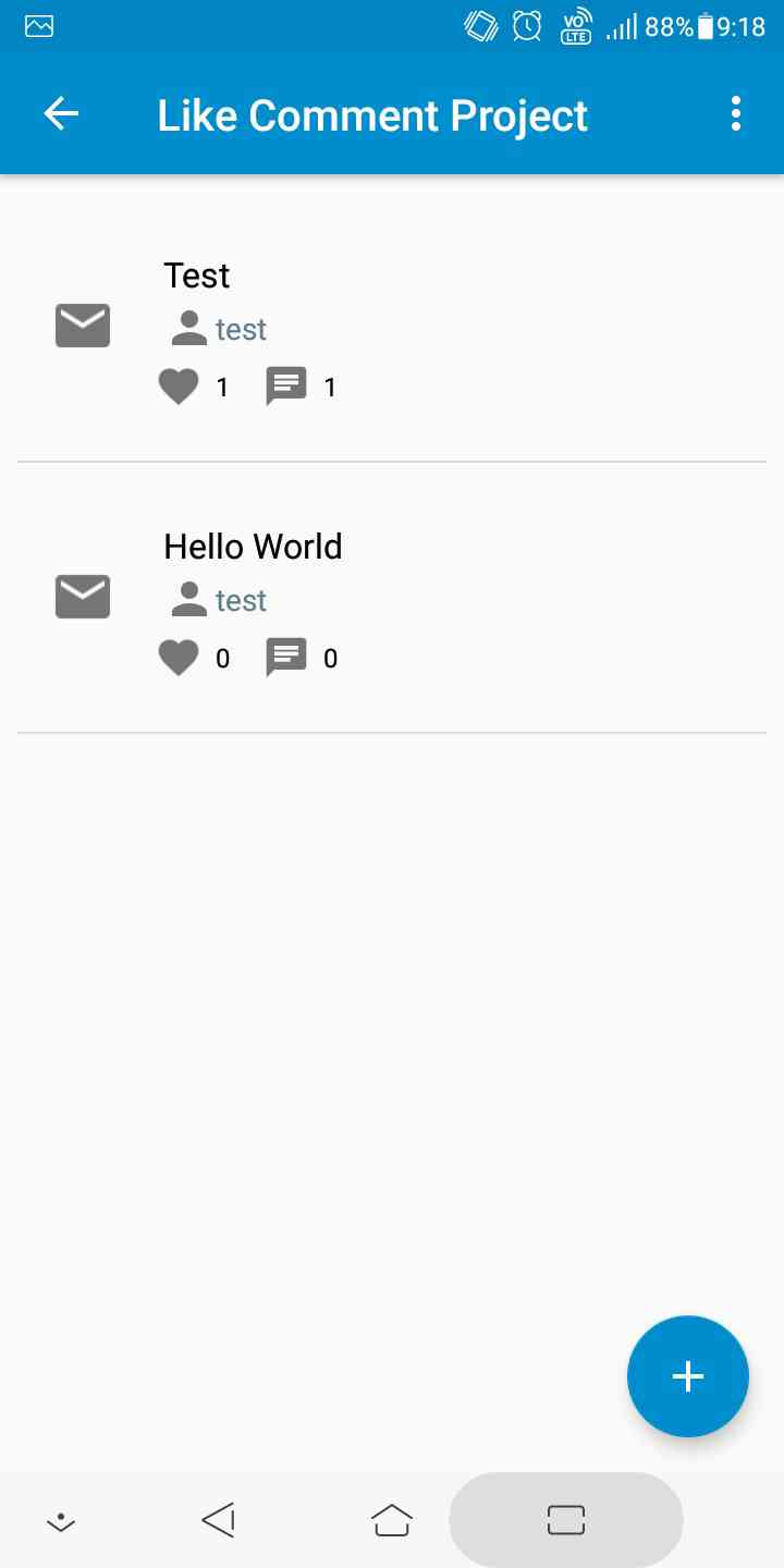 Sketchub • Likes & Comments Example