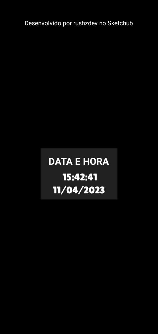 Sketchub • Date And Hour Time