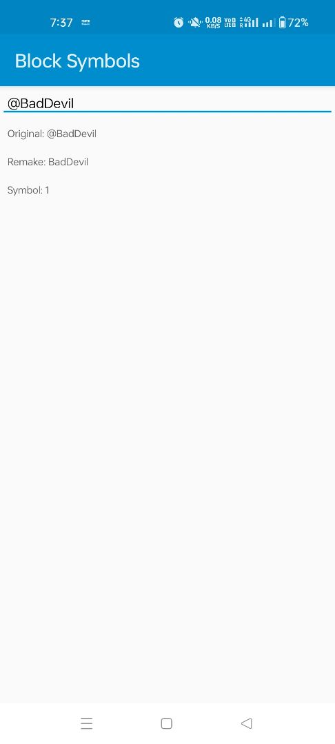 Sketchub • Symbol Blocker & Counter