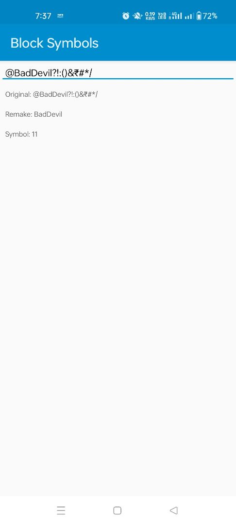 Sketchub • Symbol Blocker & Counter