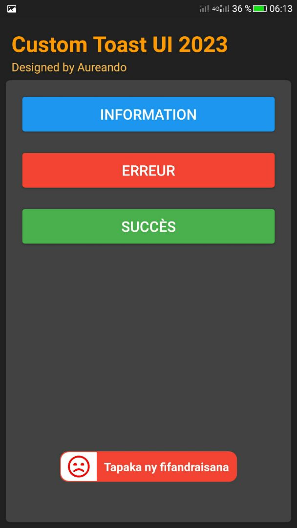 Sketchub • Custom Toast Ui 2022