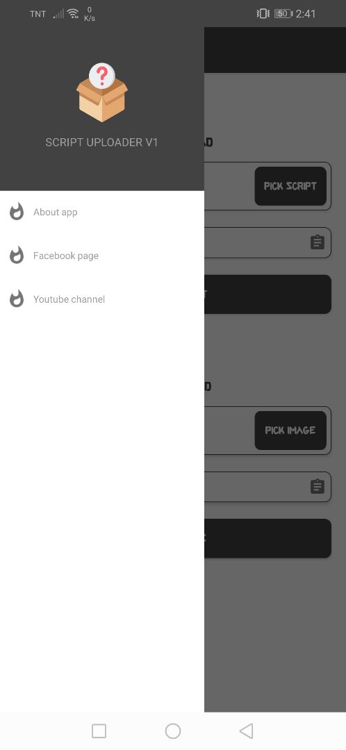 Sketchub • File script uploader