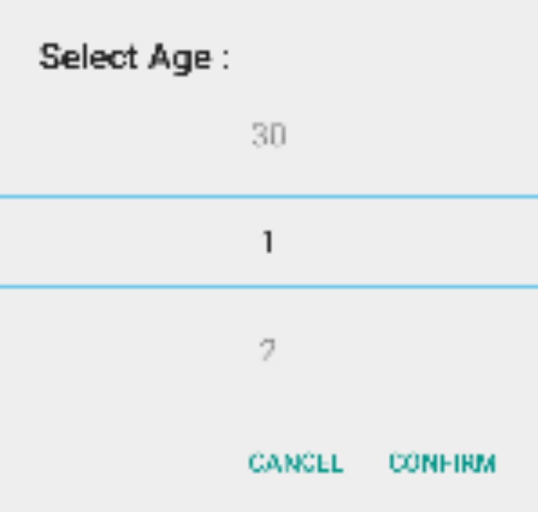 Sketchub • Number Picker (Dialog)