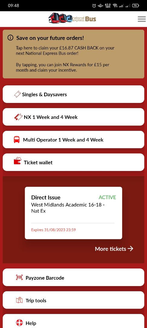 Sketchub • NXBus mTicket - UK