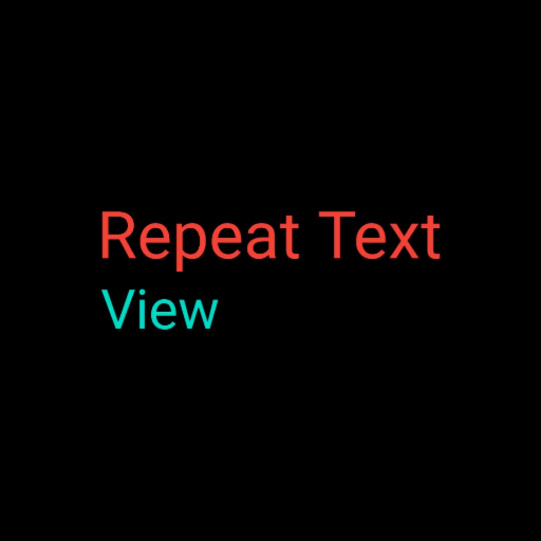 Sketchub • Repeat Text View & Multiple Text View