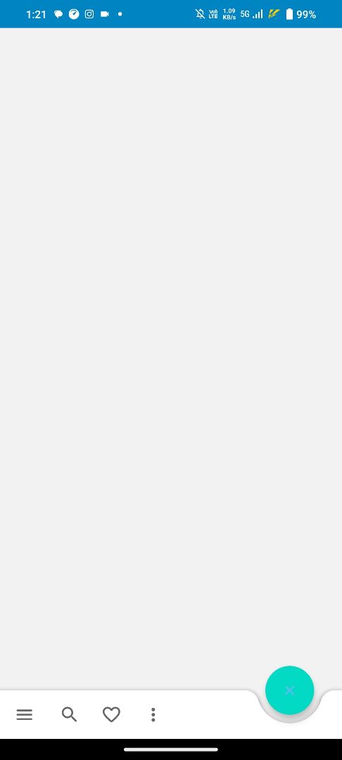 Sketchub • Navigation Bottom Bar with FloatingActionButton