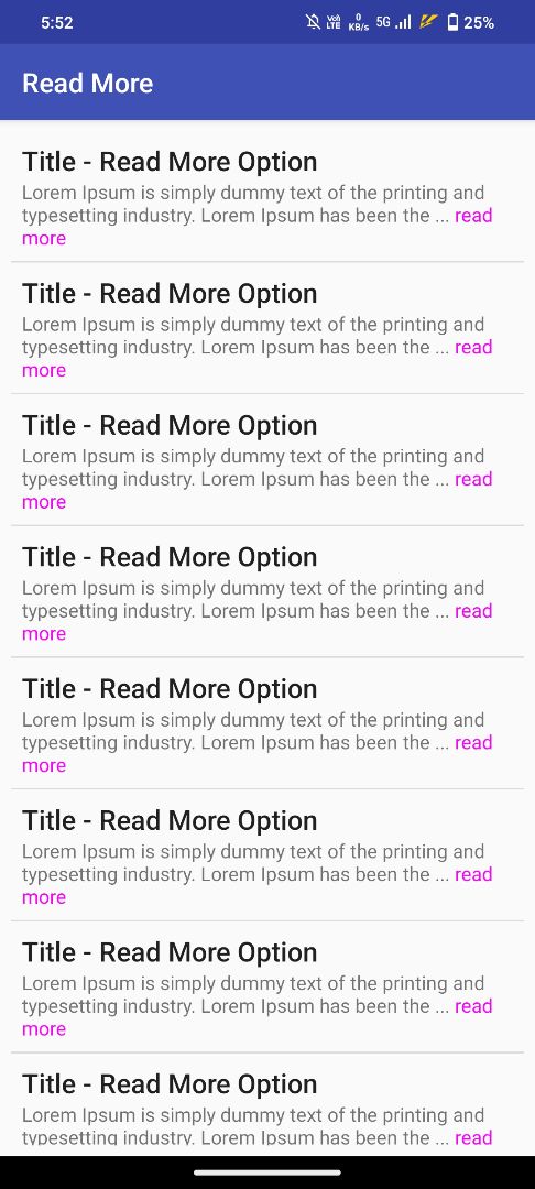 Sketchub • Read More Text View