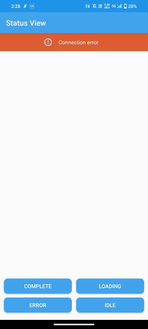 Sketchub • Status View Custom