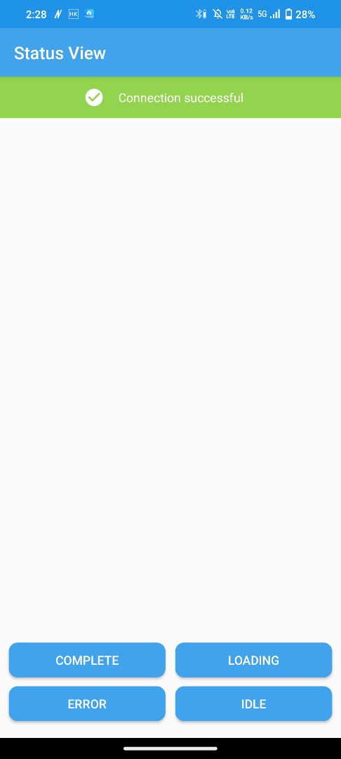 Sketchub • Status View Custom