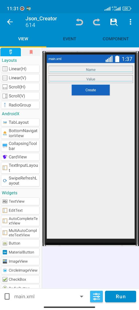 Sketchub • Json Creator