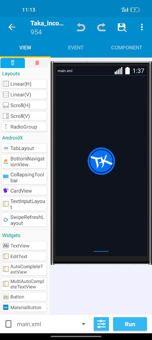Sketchub • Login & Home Drawer Ui