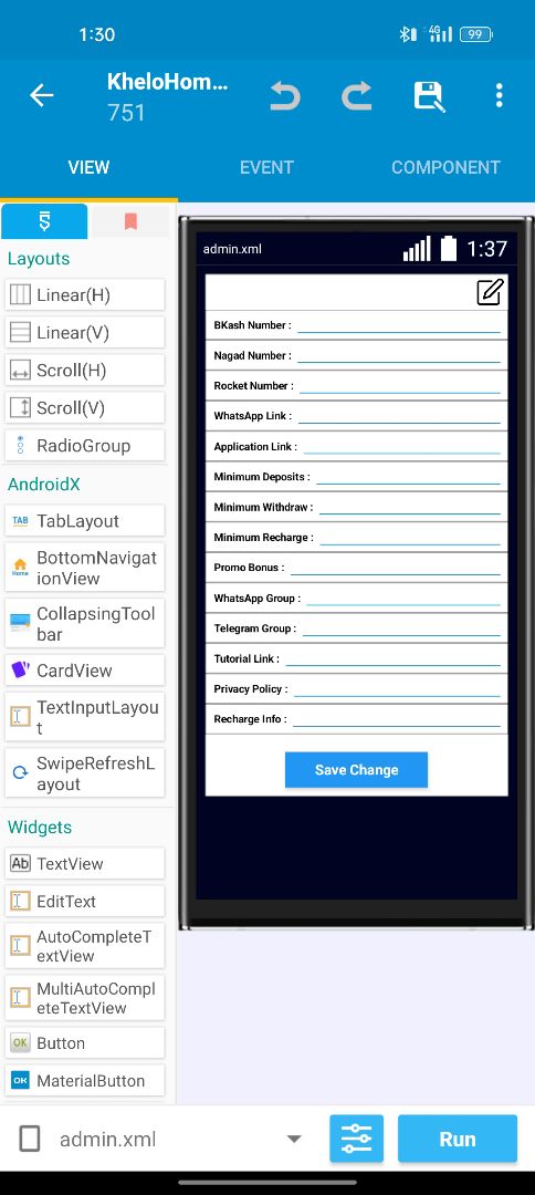 Sketchub • Khelo Home Admin