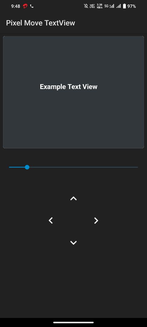 Sketchub • Pixel Move Text View