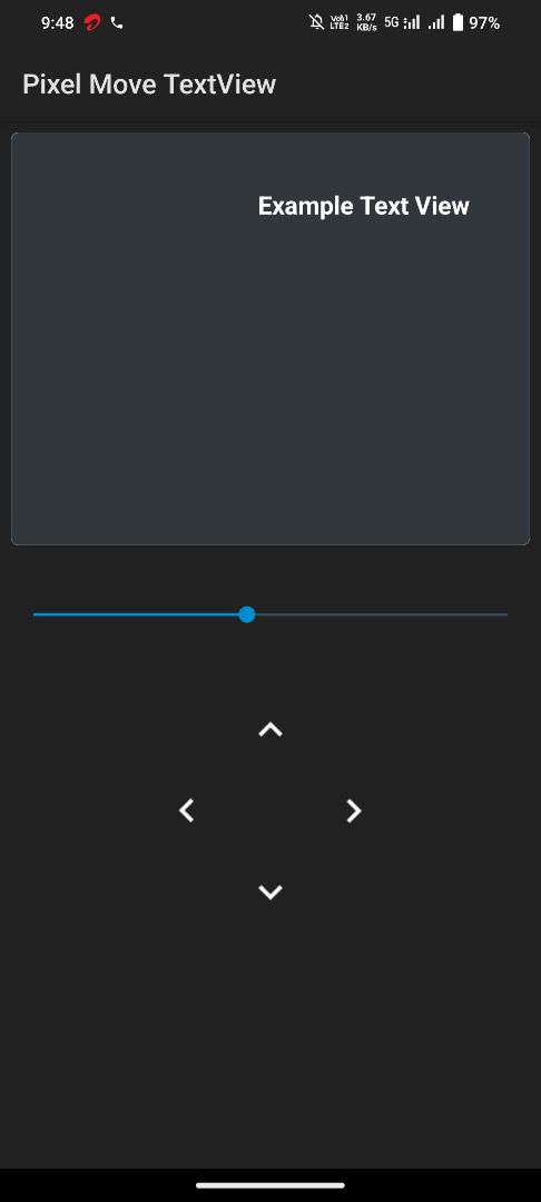 Sketchub • Pixel Move Text View