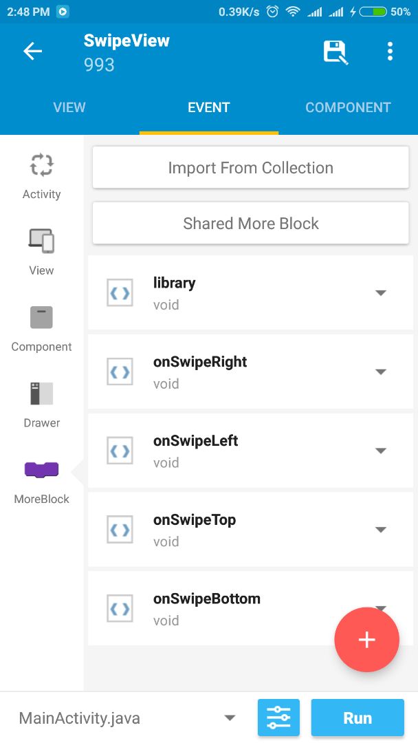 Sketchub • Swipe View