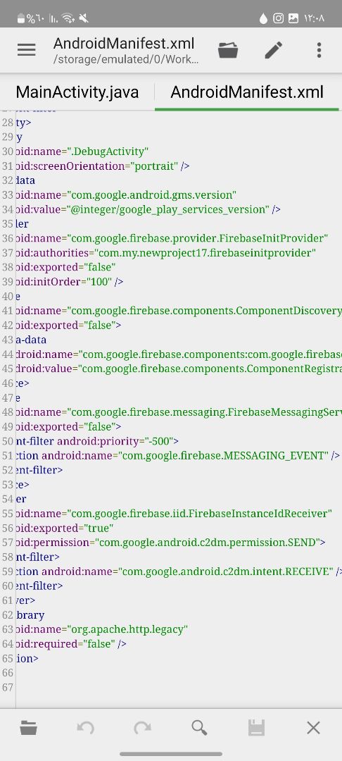 Sketchub • FCM SDK 33 android 13