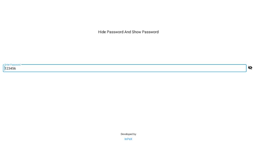 Sketchub • Hide Password And Show Password