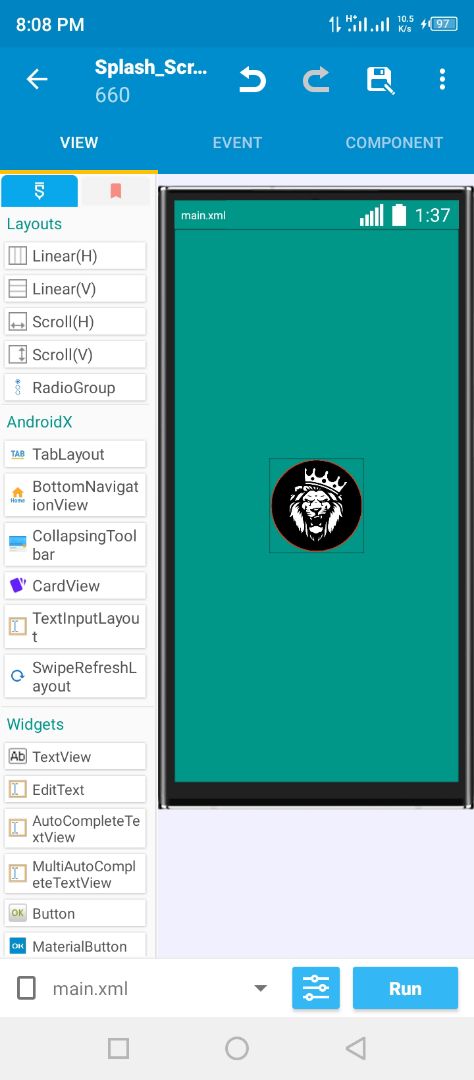 Sketchub • Animated Splash Ui