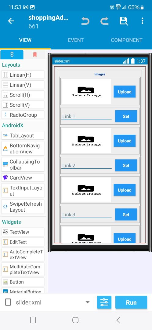 Sketchub • shopping admin