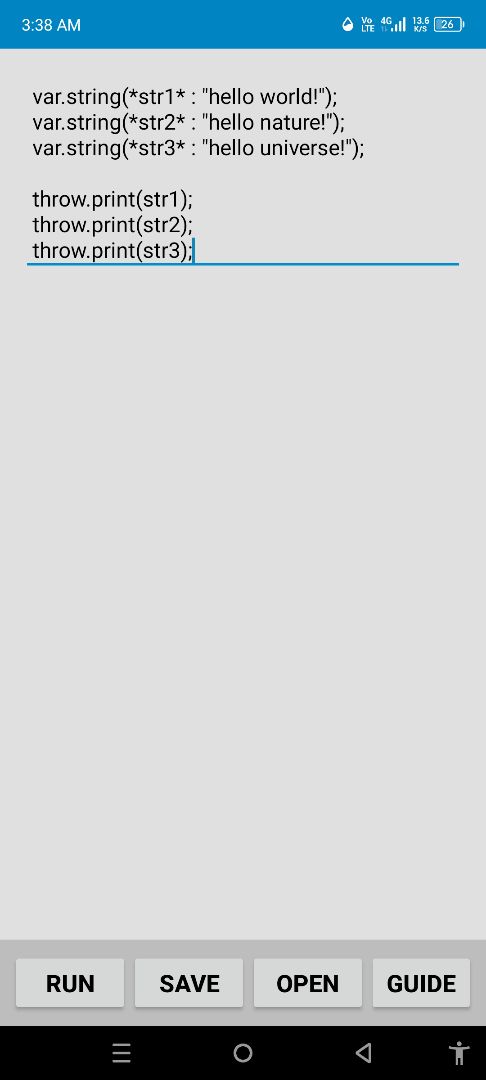 Sketchub • Pure-made program language