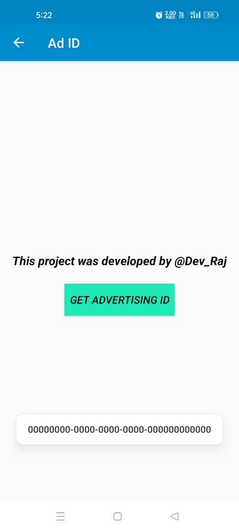 Sketchub • Google Advertising ID