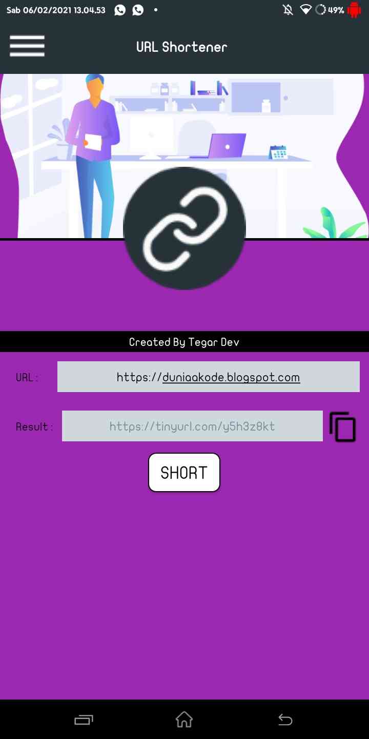 Sketchub • URL Shortener