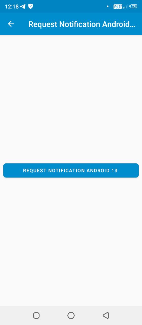 Sketchub • Request Notification In Android 13+