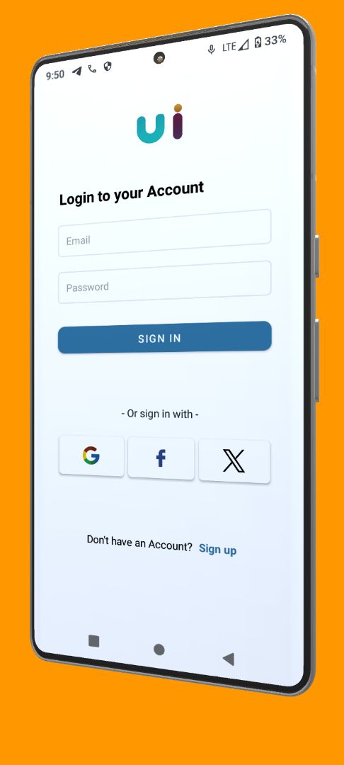 Sketchub • login/signup ui