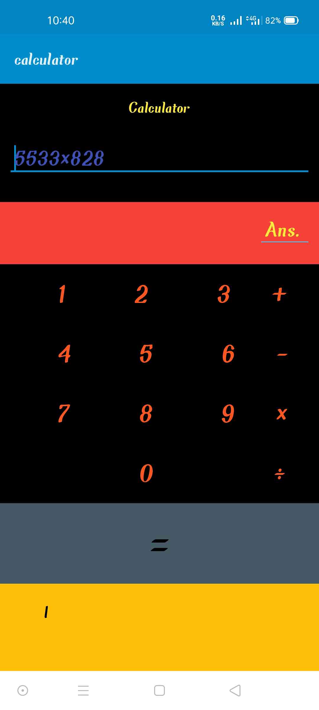 Sketchub • Calculator